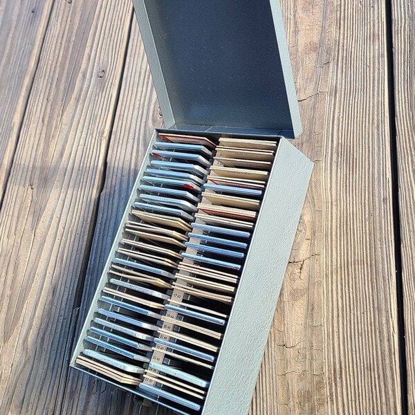 Metal Slide Box - Etsy
