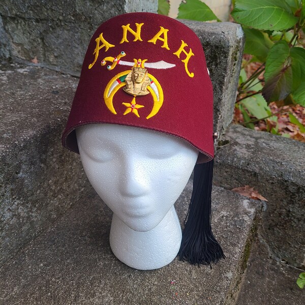 Shriners Fez Hat - Etsy