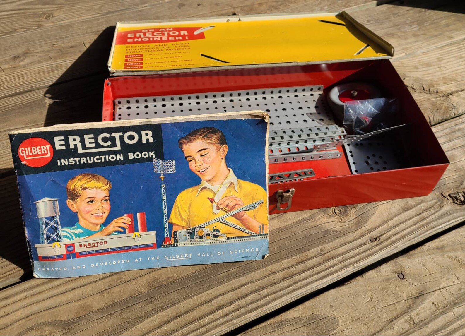 1959 Erector Set Gilbert No. 10042 Automatic Radar-scope Set Gilbert ...