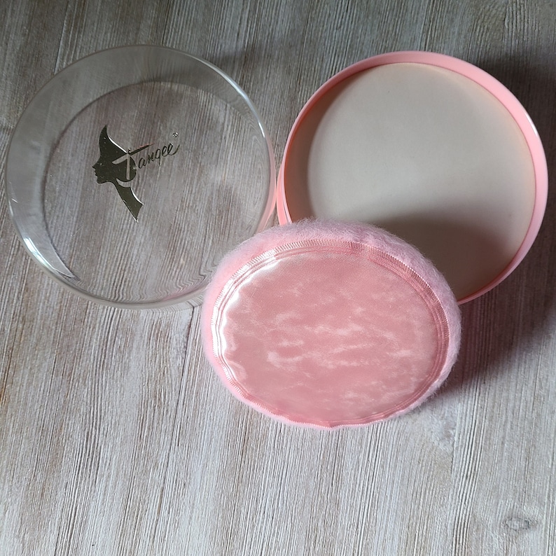 Vintage Tangee Dusting Powder Sealed 1950s Body Powder Luft Tangee ...