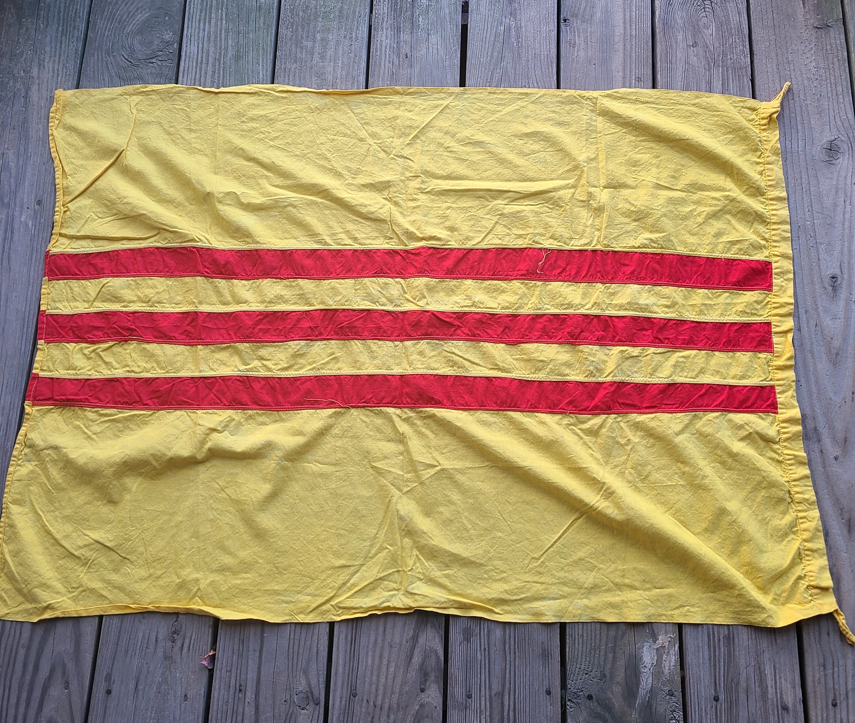 Vintage South Vietnam War Era Flag 1960s South Vietnam Flag - Etsy
