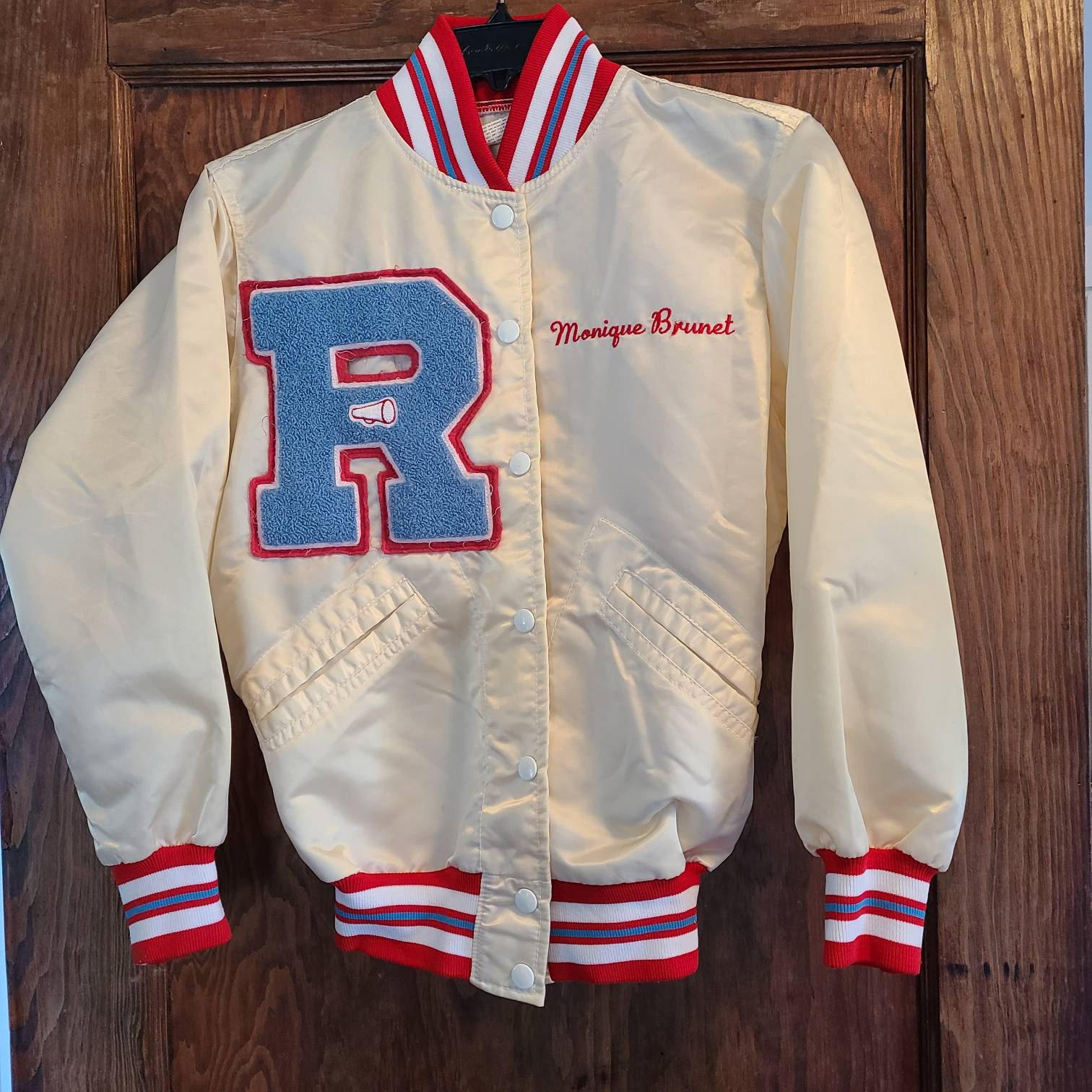 1980's Letterman Jacket High School Varsity Cheer Jacket - Etsy