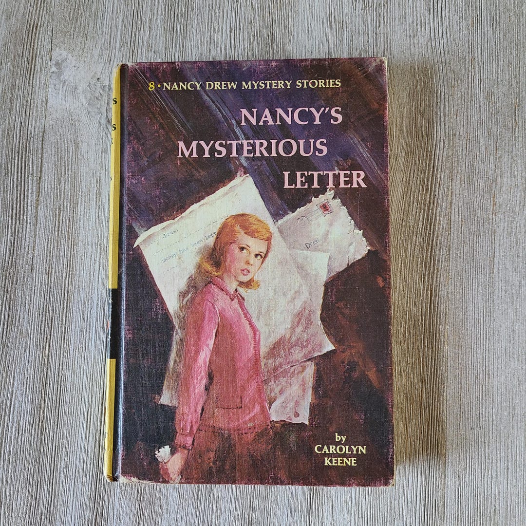 Vintage Nancy Drew Book 8 Nancy's Mysterious Letter by Carolyn Keene ...