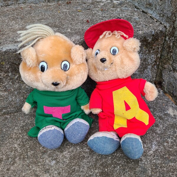 Alvin and the Chipmunks Plush Toy - Etsy