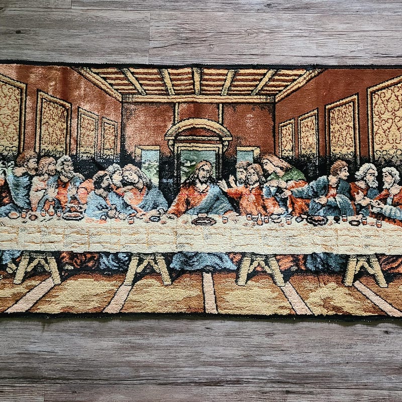 Last Supper Tapestry - Etsy