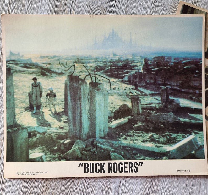 Vintage Buck Rogers Movie Lobby Cards 1970's Movie Lobby - Etsy