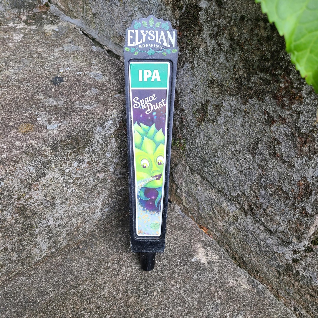 Vintage Beer Tap Handle Space Dust IPA Elysian Brewing 2000 Beer Tap ...