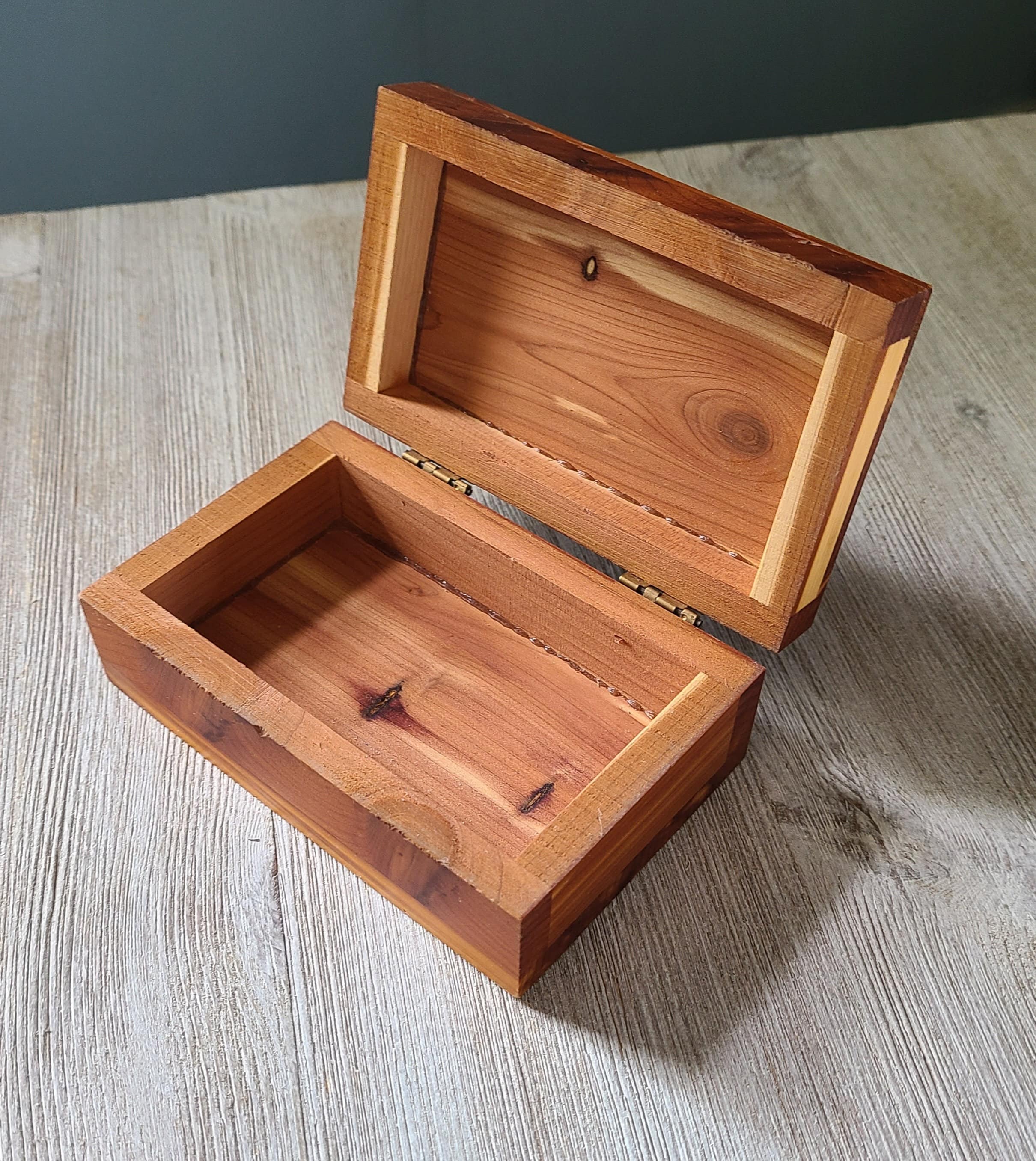 Vintage Wood Box Small Wood Trinket Box 1960s Trinket Box - Etsy