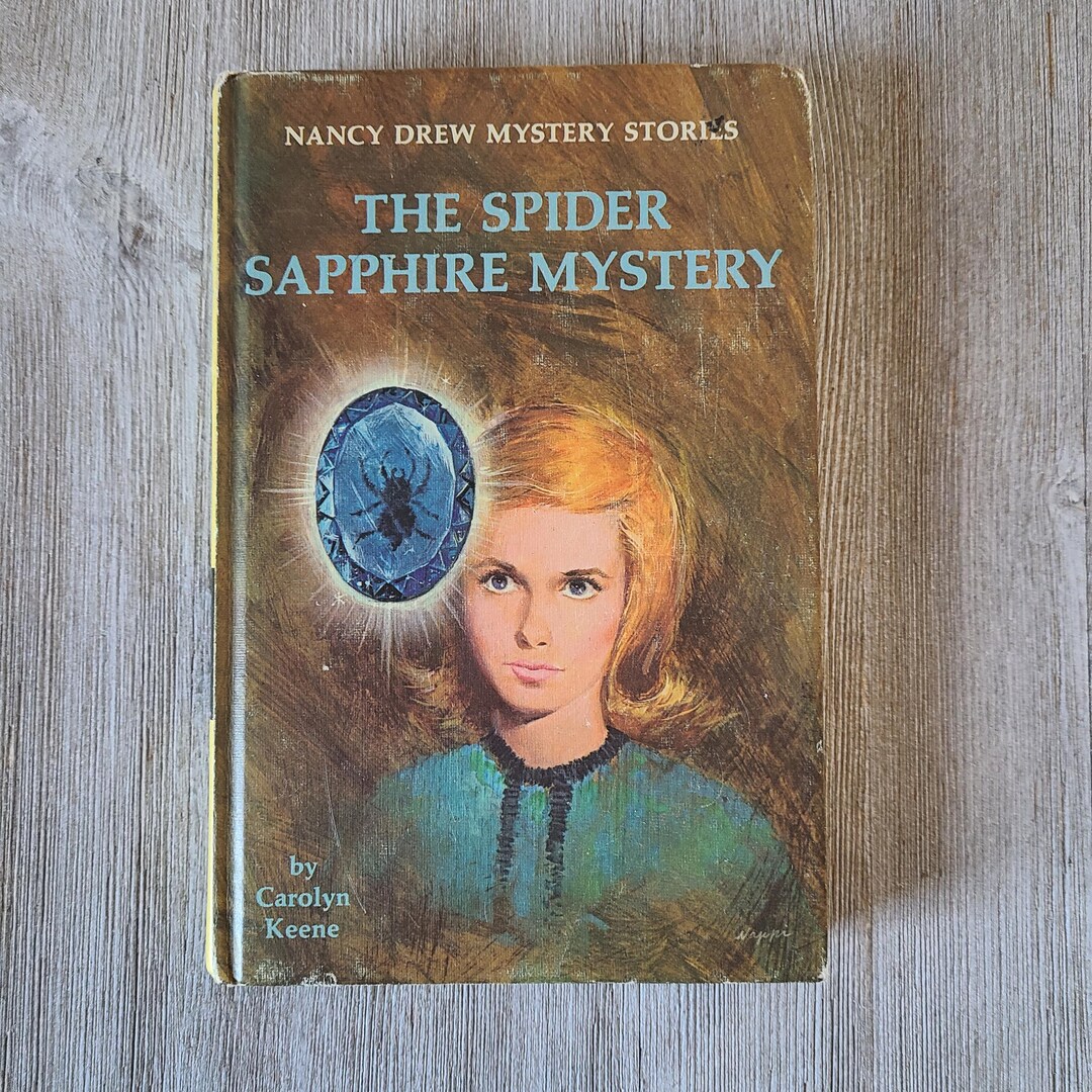 Vintage Nancy Drew Book 45 the Spider Sapphire Mystery by Carolyn Keene ...