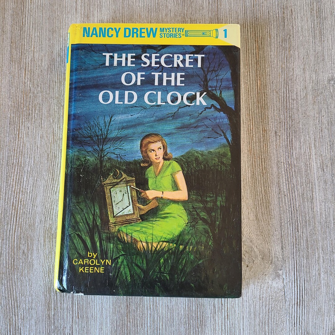 Vintage Nancy Drew Book 1 the Secret of the Old Clock by Carolyn Keene ...