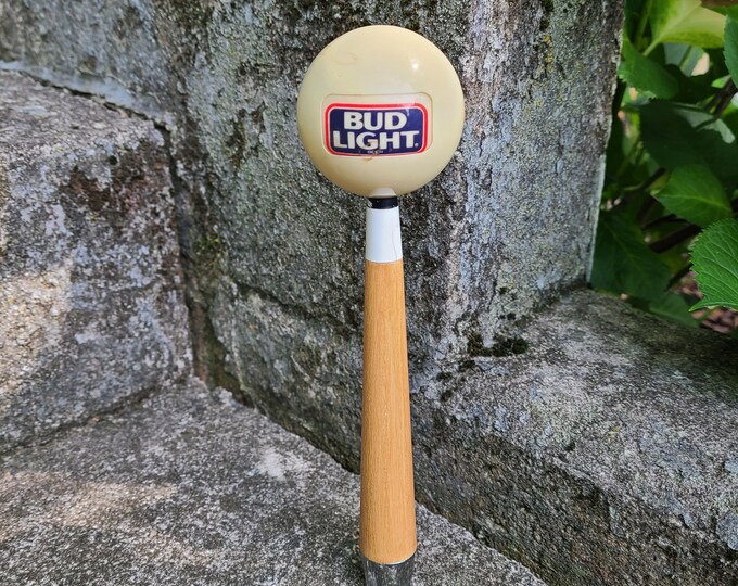 Vintage Bud Light Beer Tap 1980's Beer Tap Handle Billard Style Beer ...