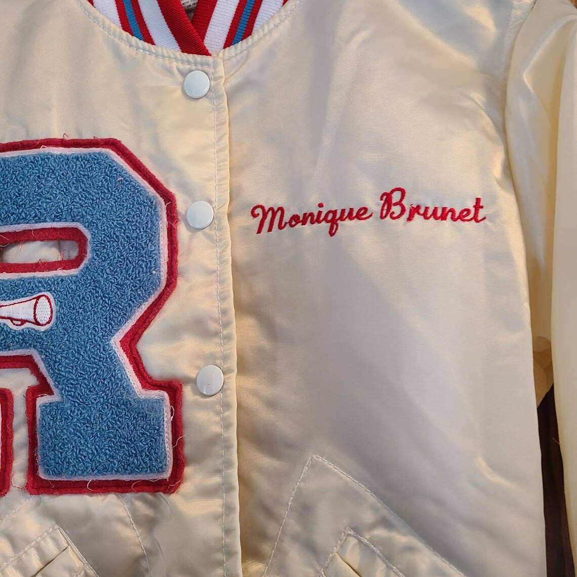 1980's Letterman Jacket High School Varsity Cheer Jacket - Etsy