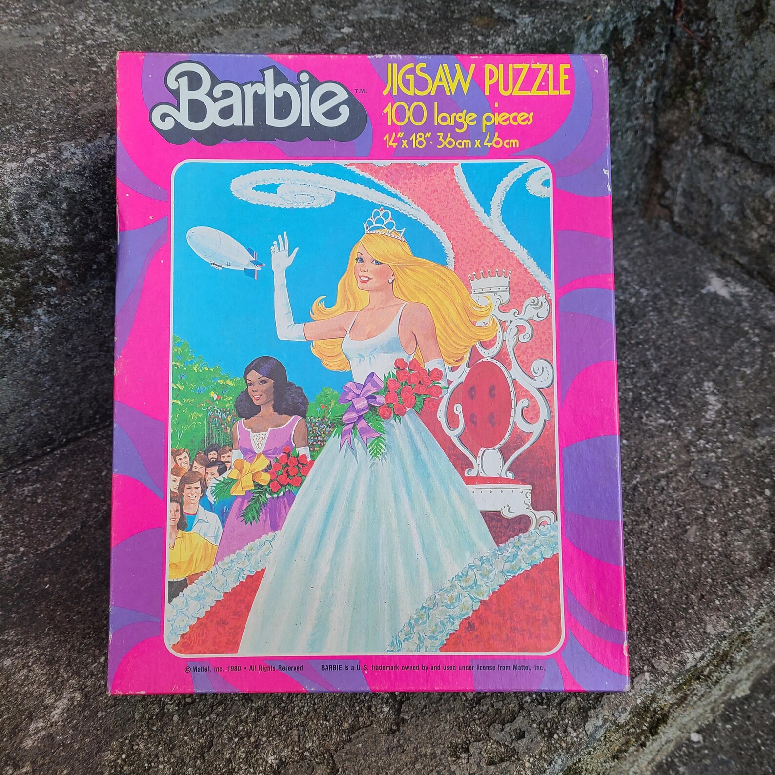 Vintage Barbie Jigsaw Puzzle 1980s Kids Jigsaw Puzzle 100 Piece Puzzle ...
