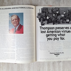 Vintage Bama Football Programs 1970s Alabama College Football Game ...