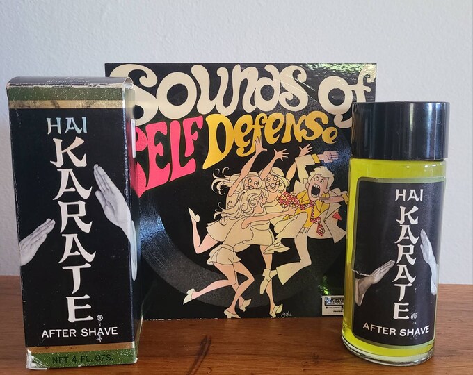 1960's HAI KARATE After Shave & Promotional Sounds of Self Defense ...