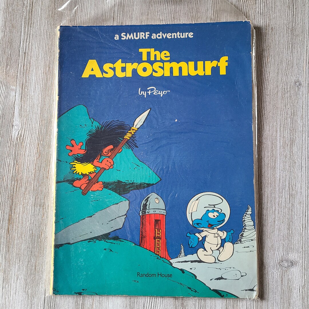 Vintage Smurfs Comic Book 1970's the Astrosmurf Book by Peyo A Smurf ...