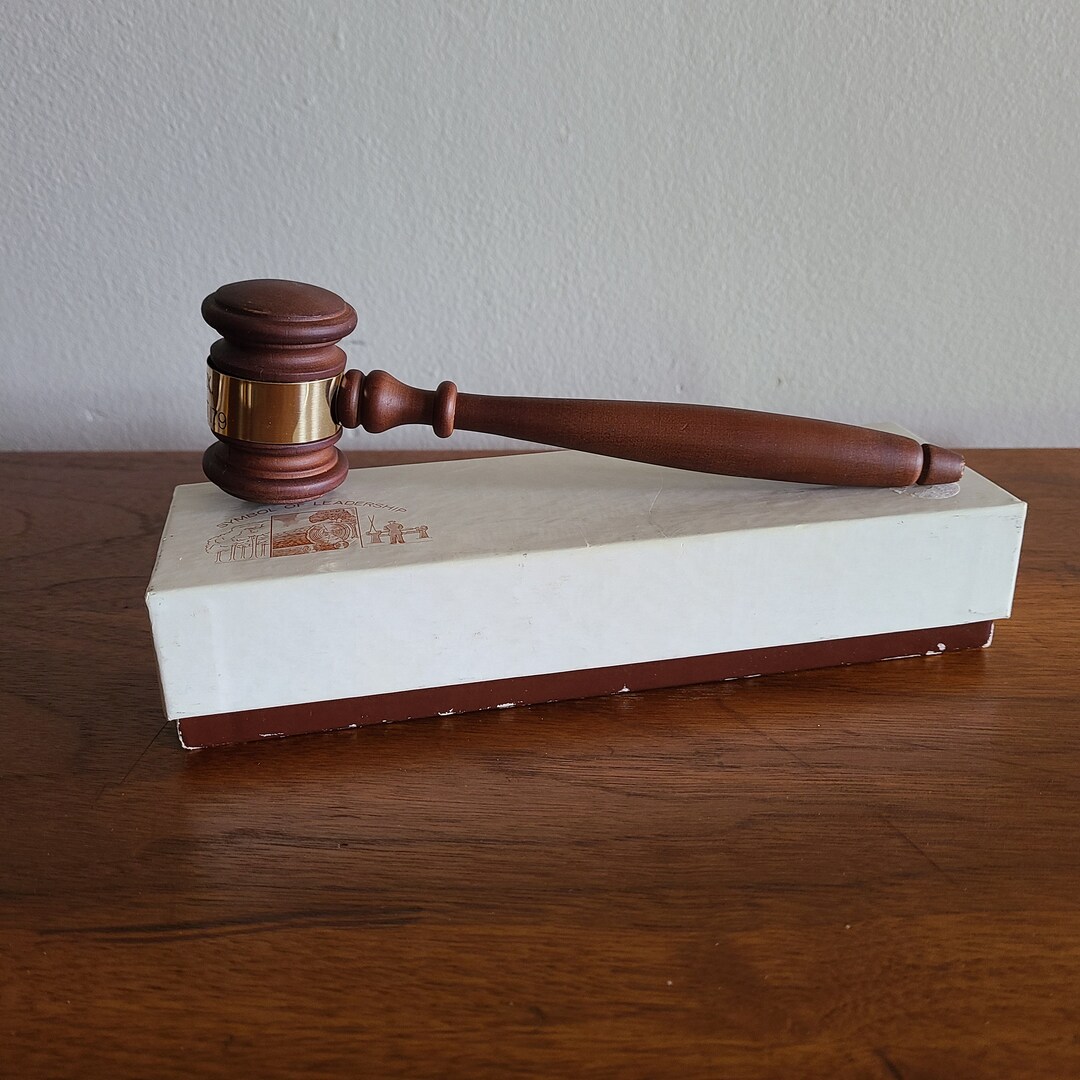Vintage Gavel Ladies Auxiliary Legion Post Wooden Gavel Small Wood ...