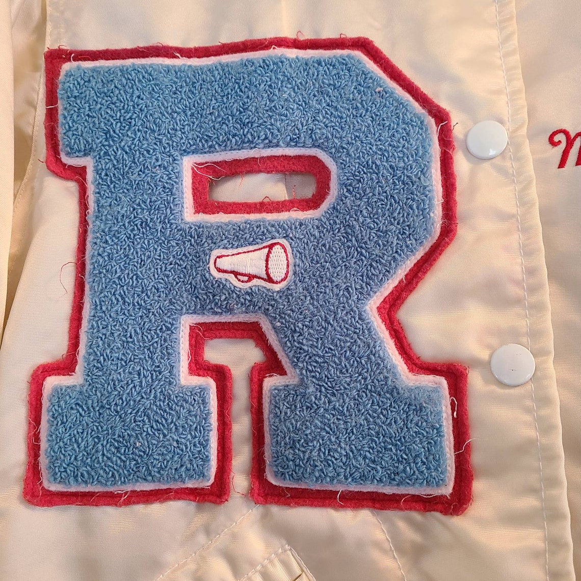 1980's Letterman Jacket High School Varsity Cheer Jacket - Etsy