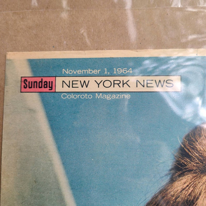 Vintage Movie Star Picture 1960's Newspaper Photo Audrey - Etsy