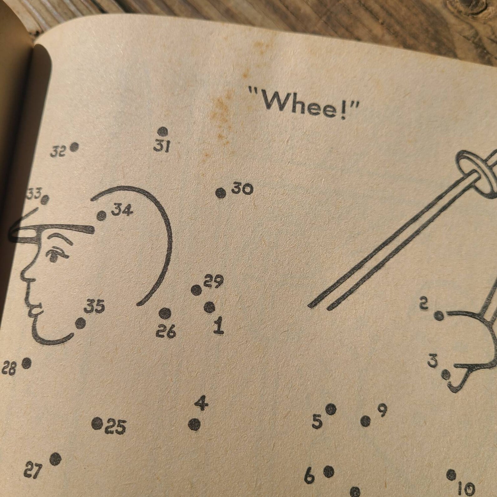 1960's Santa's Dot-to-dot Coloring Book Vintage Christmas Coloring ...