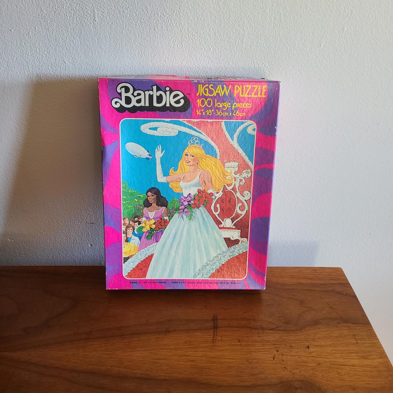 Vintage Barbie Jigsaw Puzzle 1980s Kids Jigsaw Puzzle 100 Piece Puzzle ...