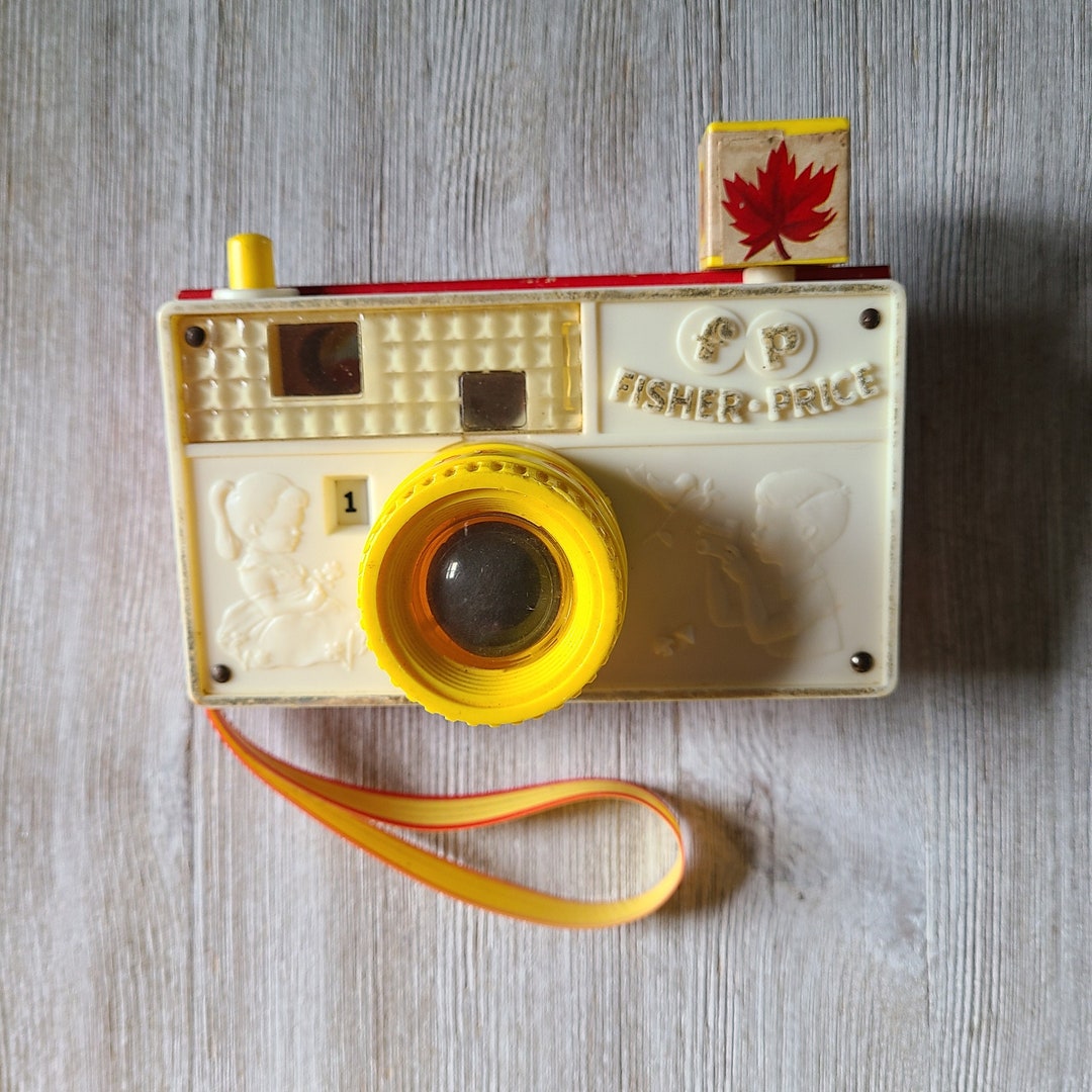 Vintage Fisher Price Camera 1960's Toy Camera Fisher Price Toys 1960s ...