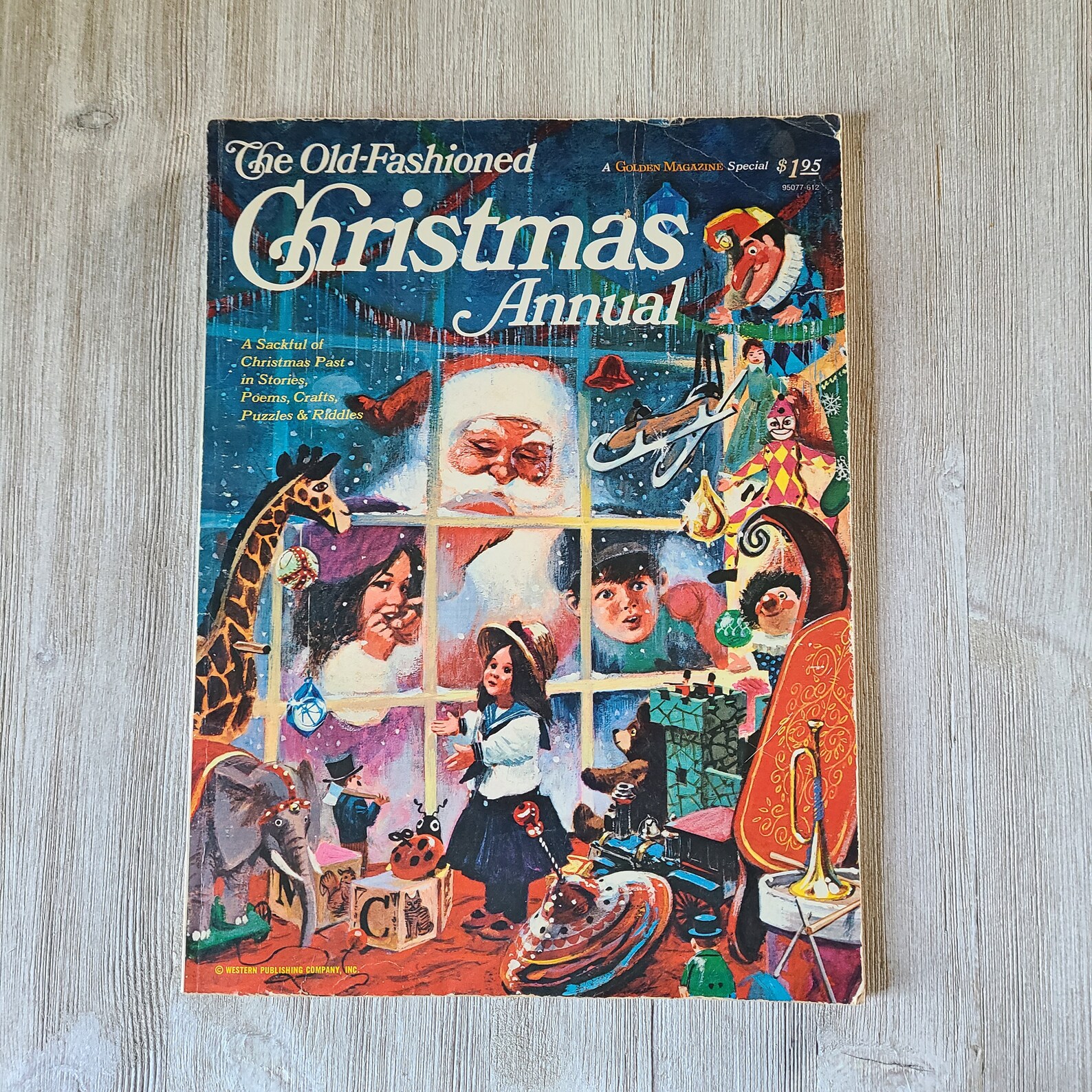 Vintage Christmas Magazine 1970's the Old-fashioned - Etsy