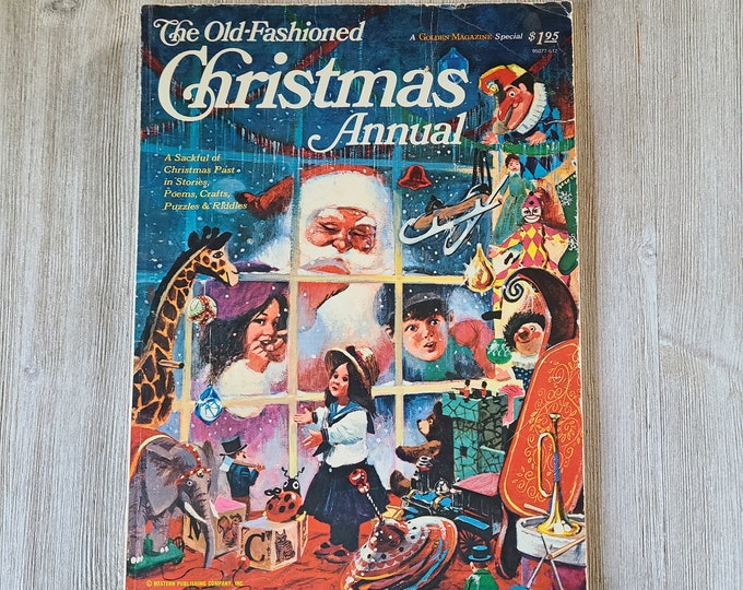 Vintage Christmas Magazine 1970's the Old-fashioned Christmas Annual A ...