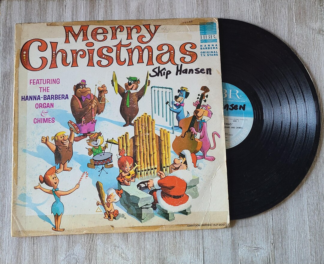 Vintage Merry Christmas Vinyl Record 33 RPM Children's Christmas Record ...