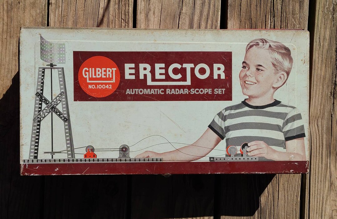 1959 Erector Set Gilbert No. 10042 Automatic Radar-scope Set Gilbert ...