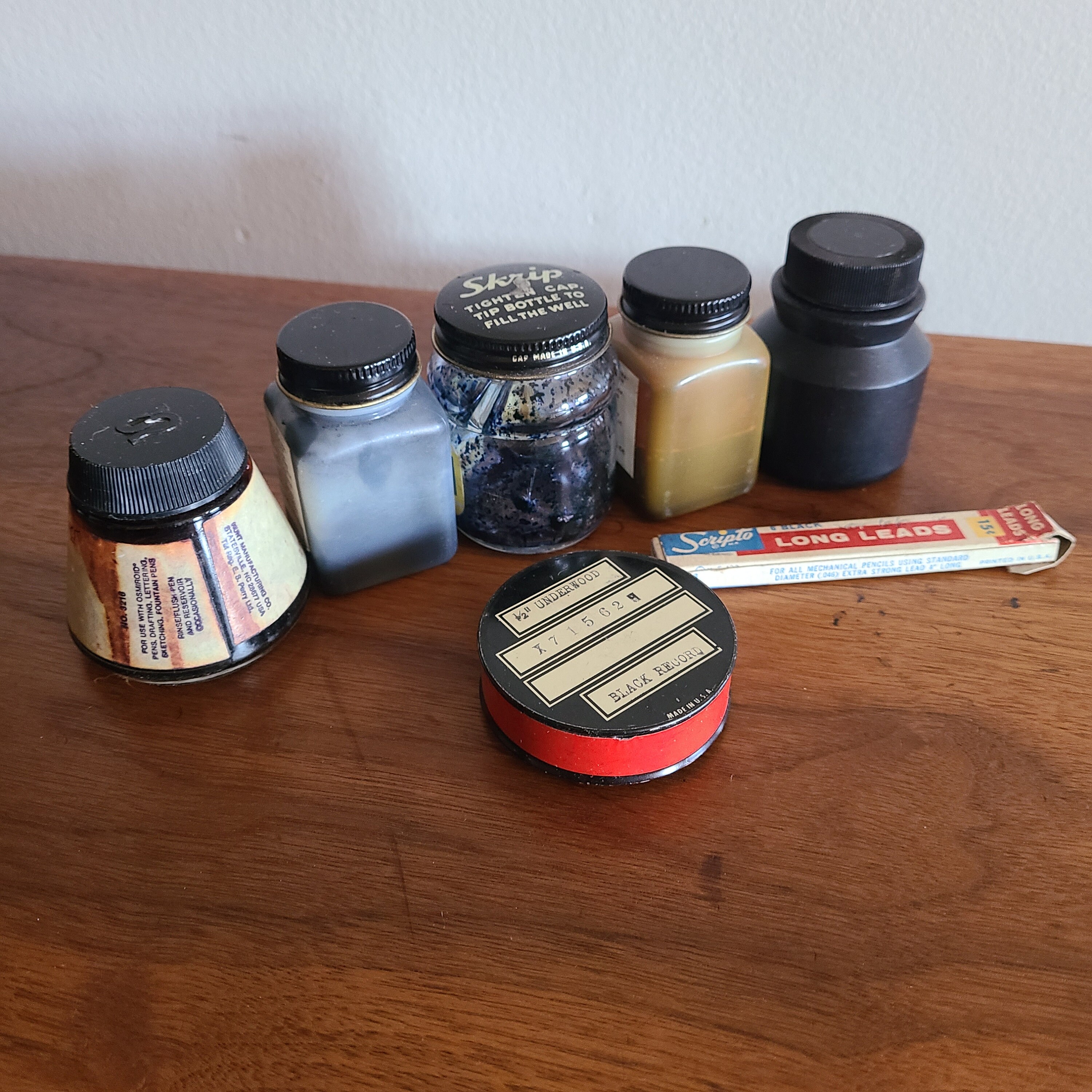 Vintage Ink Bottles Fountain Pen Ink Bottles Artone Fount Ink Bottles ...