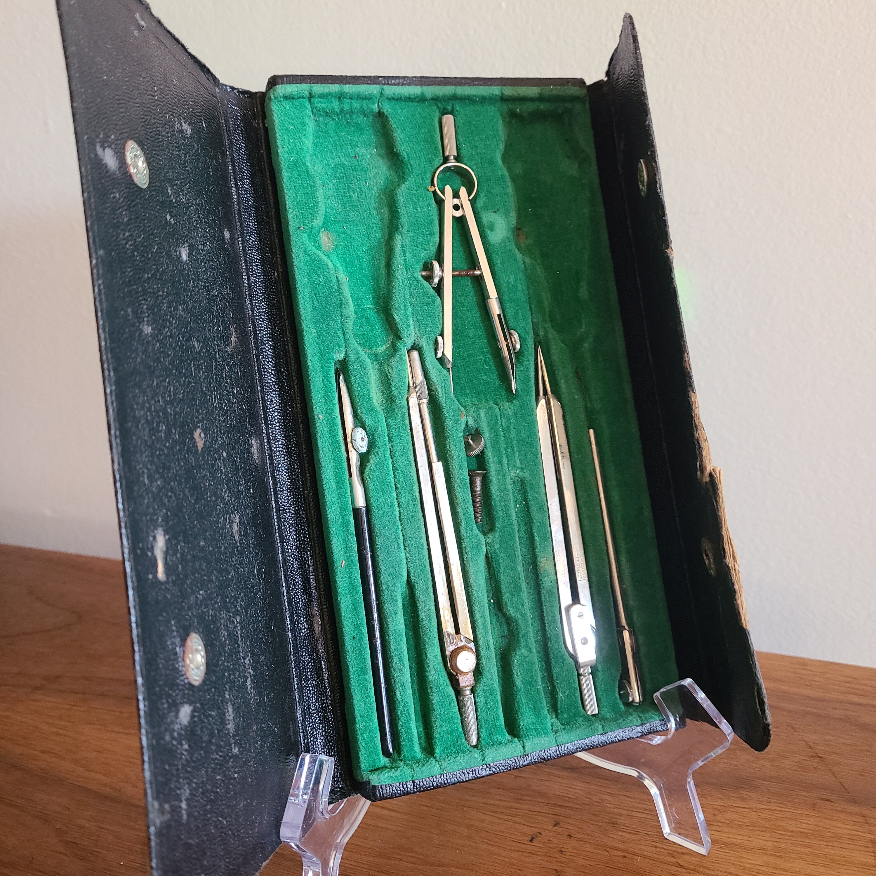 Vintage Drafting Set 1940s Drafting Tools Antique Architects Tools Old ...