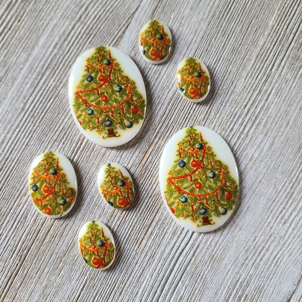 Porcelain Cabochons - Etsy