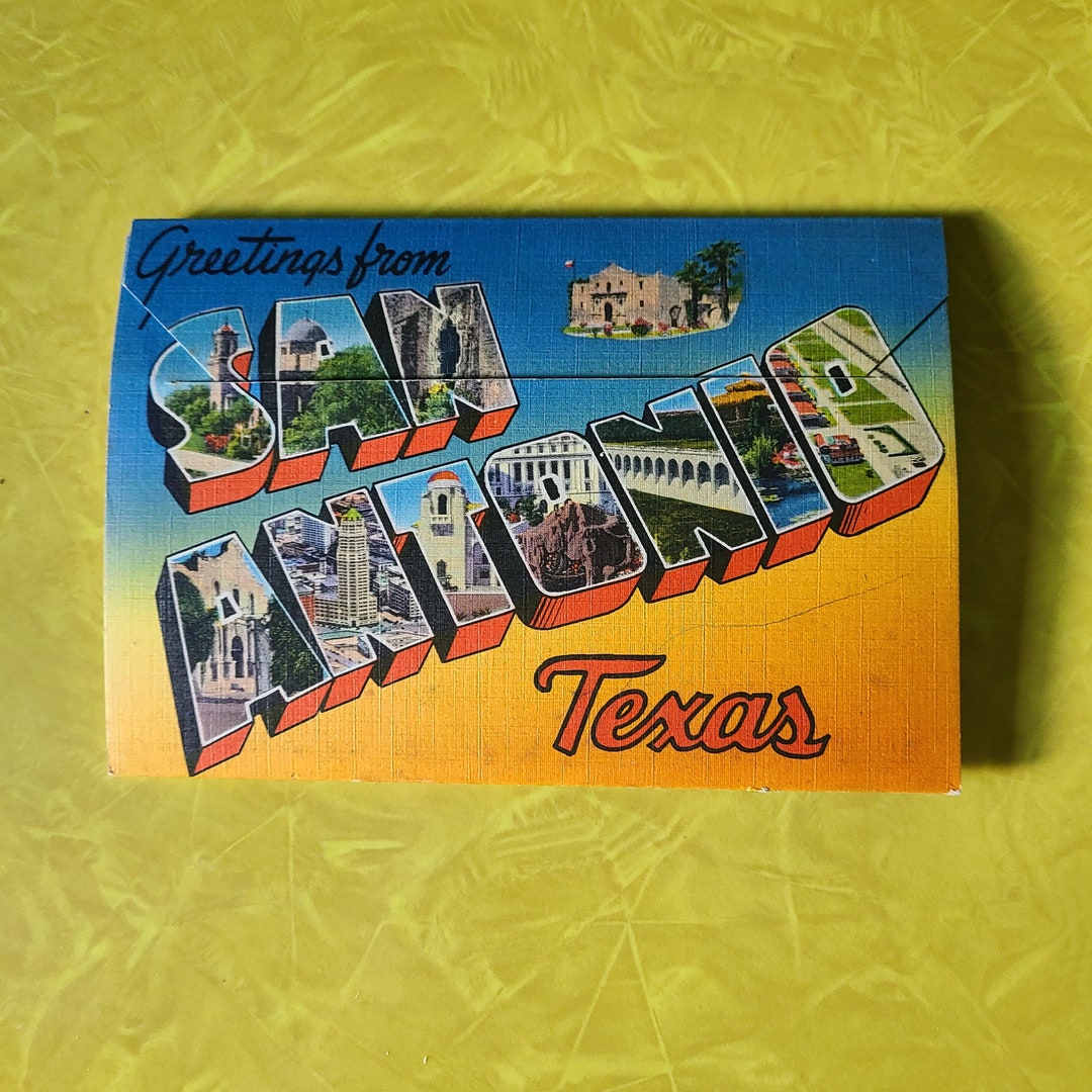 Vintage Postcards 1940s Texas Postcards San Antonio, Texas Postcard ...