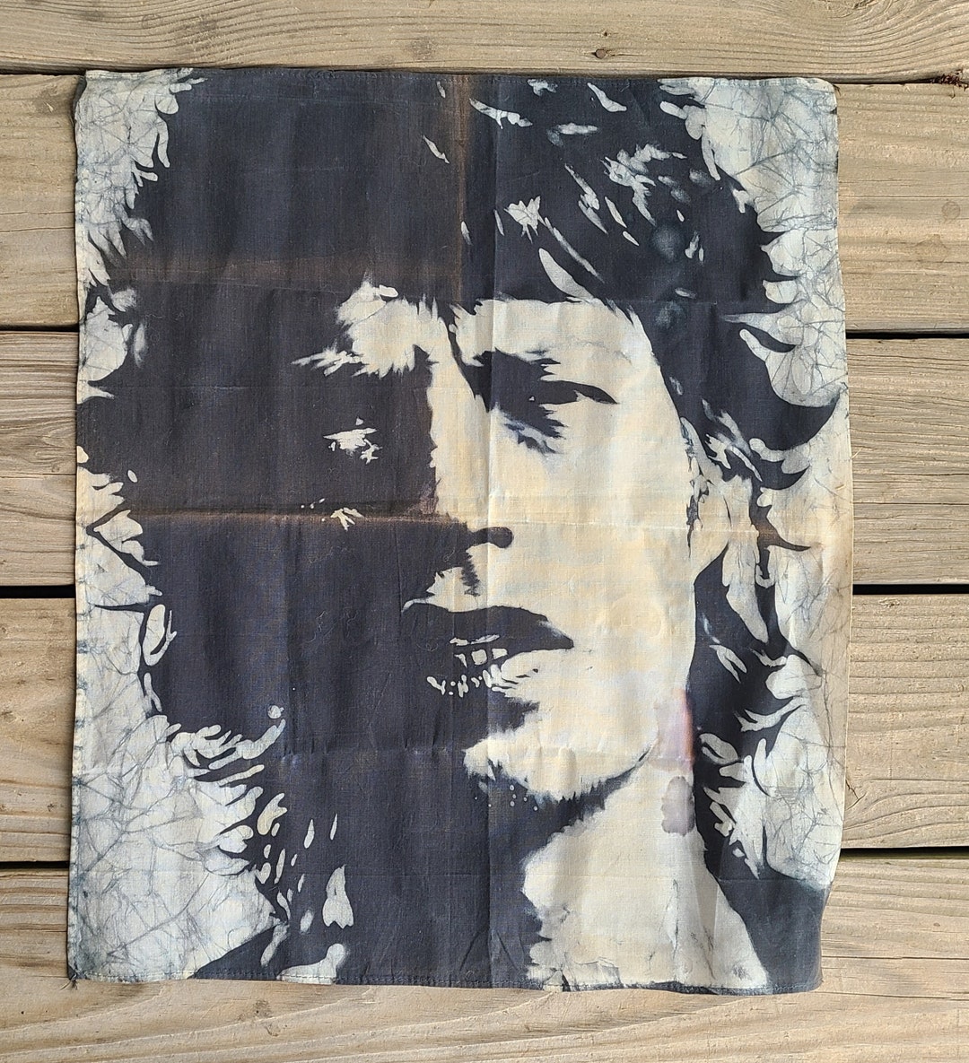 Vintage Mick Jagger Screen Print 1970's Mick Jagger Rolling Stones ...