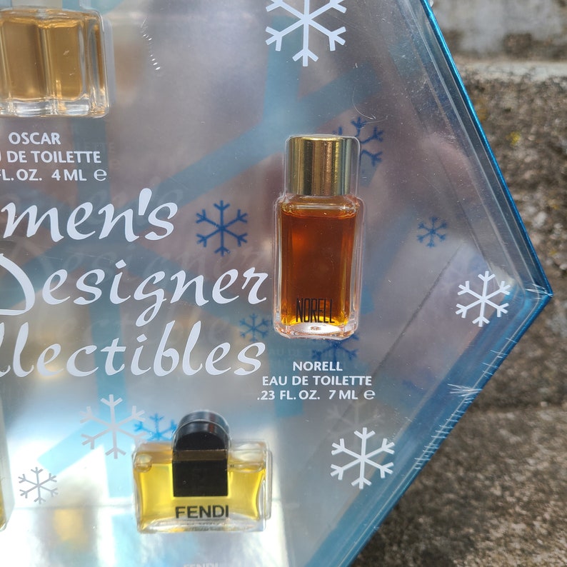 Vintage Perfume Gift Set 90s Mini Perfume Set Fendi Perfume - Etsy