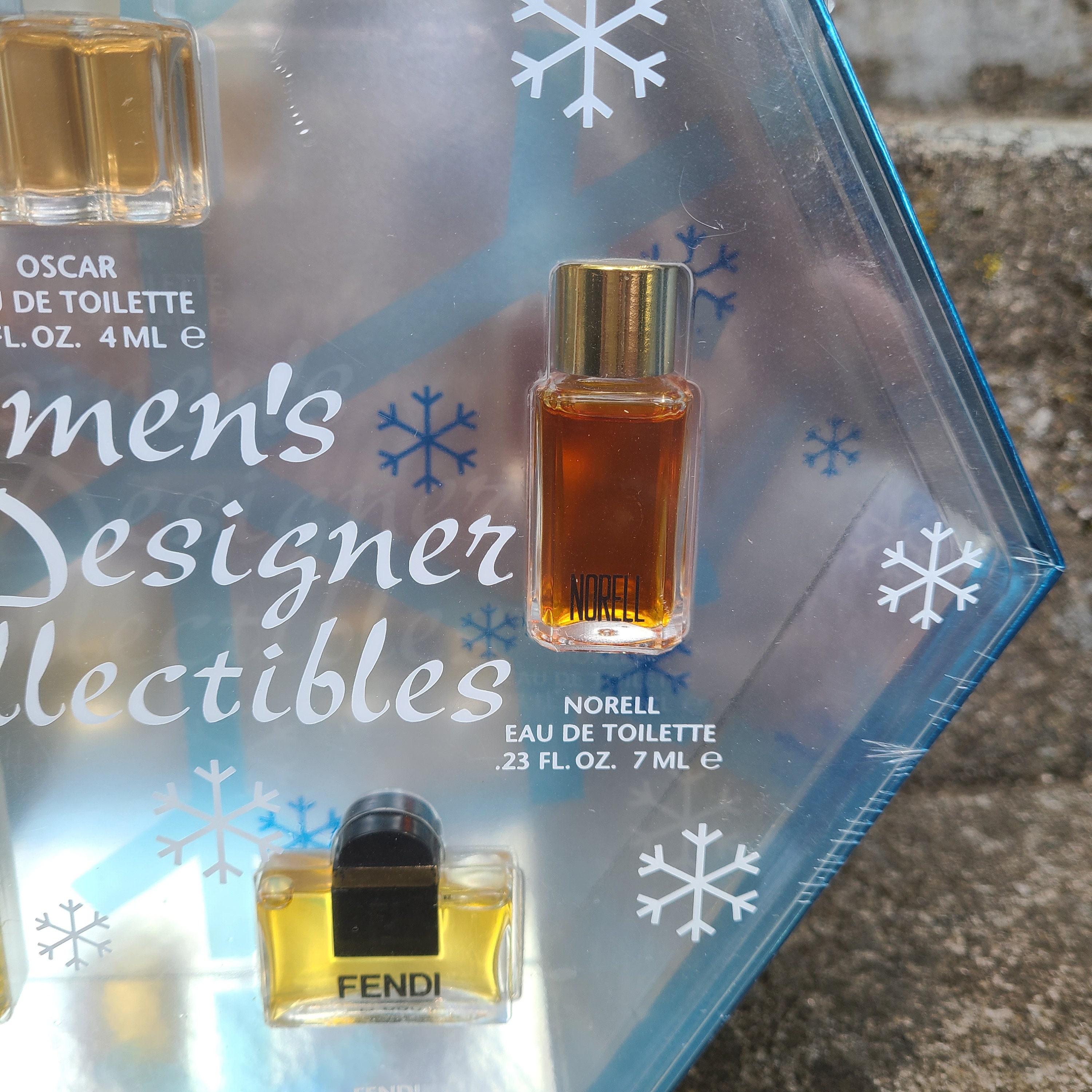 Vintage Perfume Gift Set 90s Mini Perfume Set Fendi Perfume Norell ...