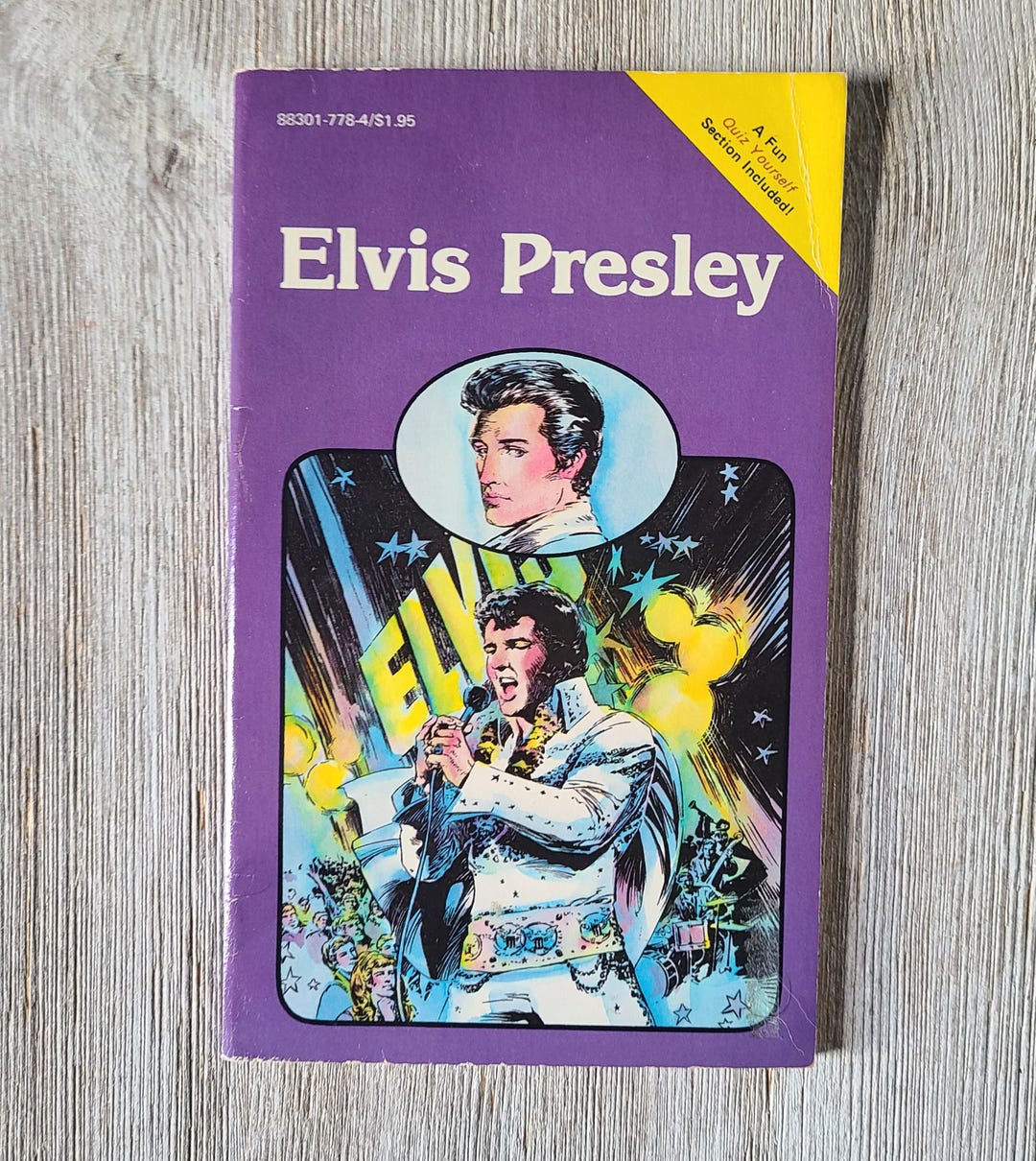 Vintage Elvis Presley Book 1980s Pocket Biographies of Elvis Presley ...