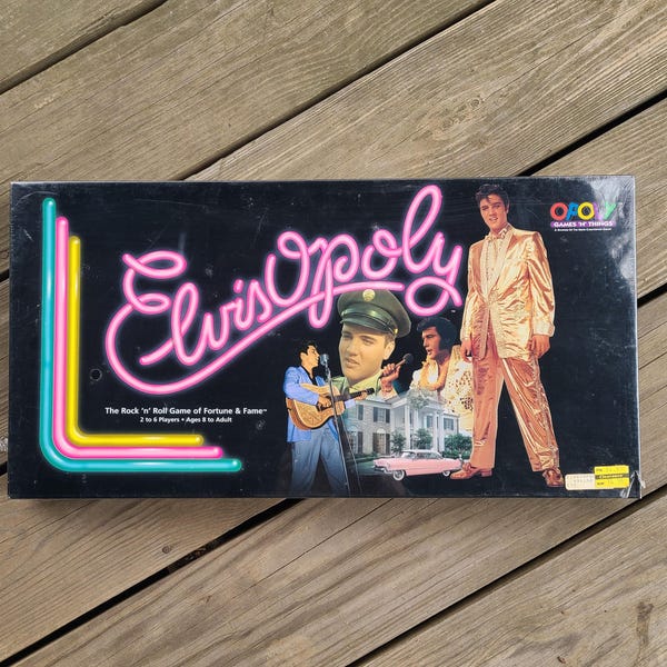 Elvis Presley Game Board - Etsy