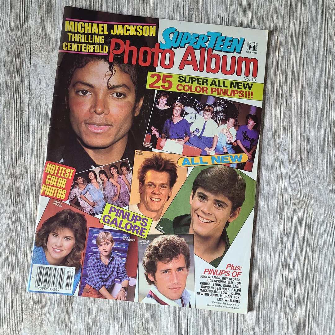 Vintage Super Teen Magazine No. 10 Pinup 1980s Teen Celebrity Magazine ...