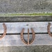 Vintage Rustic Horseshoe Coat Rack Western Coat Rack Rustic Hat Rack ...