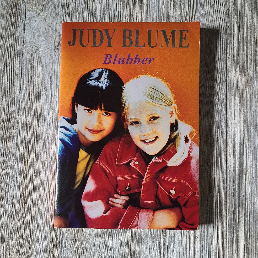 Vintage Blubber Book by Judy Blume 1970's Blubber Book Banned Books ...