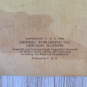 Vintage 9 Stories Children's Book 1940's the Three Bears the Little Red ...