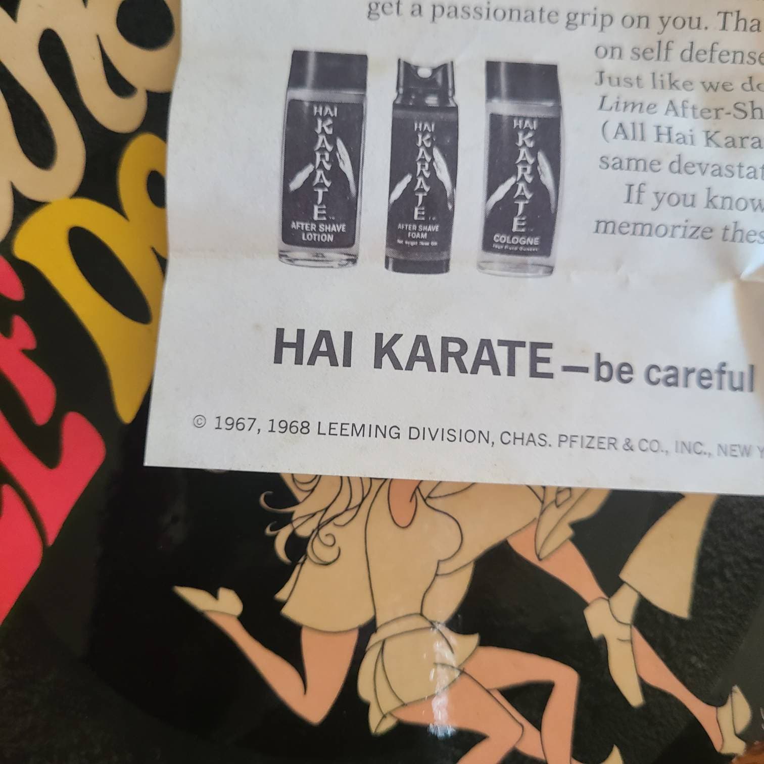 1960's HAI KARATE After Shave & Promotional Sounds of Self Defense ...