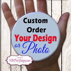 Custom Buttons for 3.5 Inch Personalized Buttons Pin Back Promotional ...