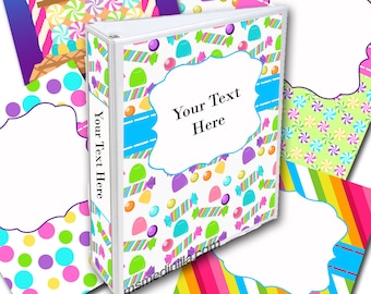 Binder Covers Halloween Student. Teacher Editable Printable | Etsy