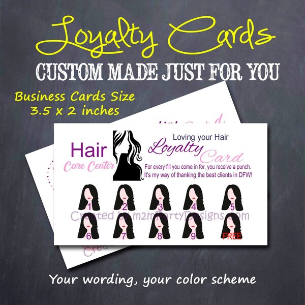 Frequent Buyer Card - Etsy