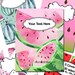 Watermelon Binder Covers Super Student. Teacher Editable Printable Set ...