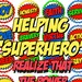 Superheroes of Faith Cupcake Toppers Printable Set of 20 Instant ...