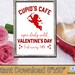 Valentine's Day Sign -cupid's Cafe Photo Booth Sign-instant DOWNLOAD - Etsy